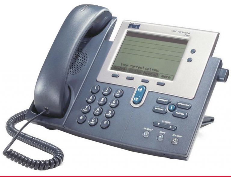 Cisco CP-7940G IP-Phone GP7940 IP Telefon Silbergrau SIP CIS_2 | ComCurrent