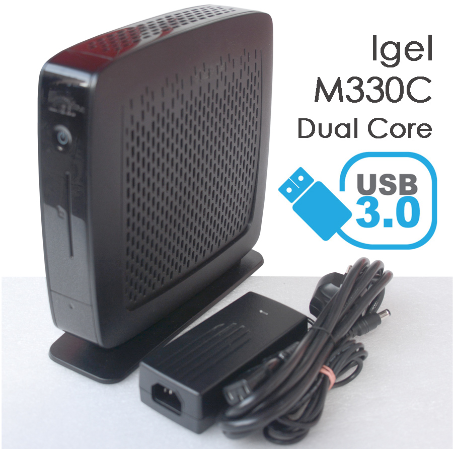 Igel UD3-LX-M330C 2GB SSD Thin Client (mini-Computer) für Windows, Linux, Citrix M330-2GB ...