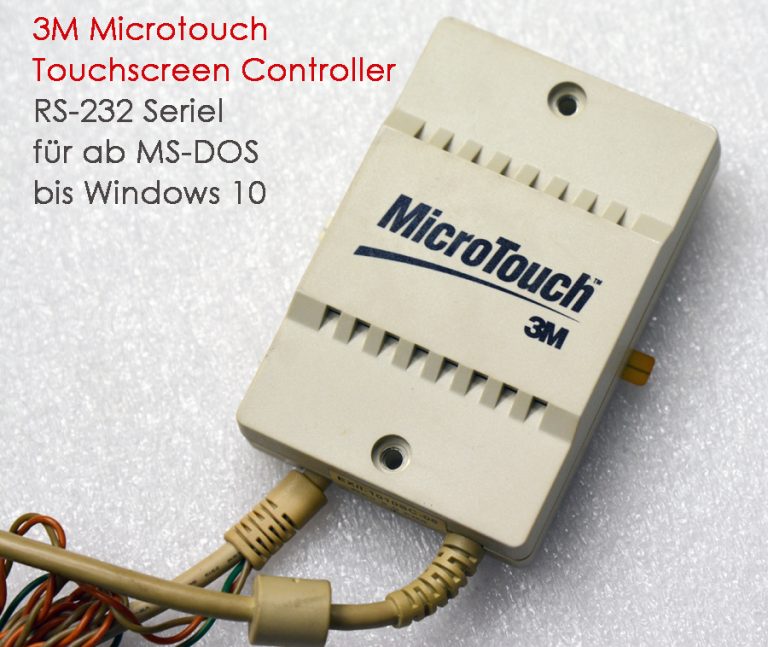 3M Microtouch 19″ 48cm Touchscreen 13-5471-01 RS-232 MS-DOS Windows 95 98 XP 7 10 | ComCurrent
