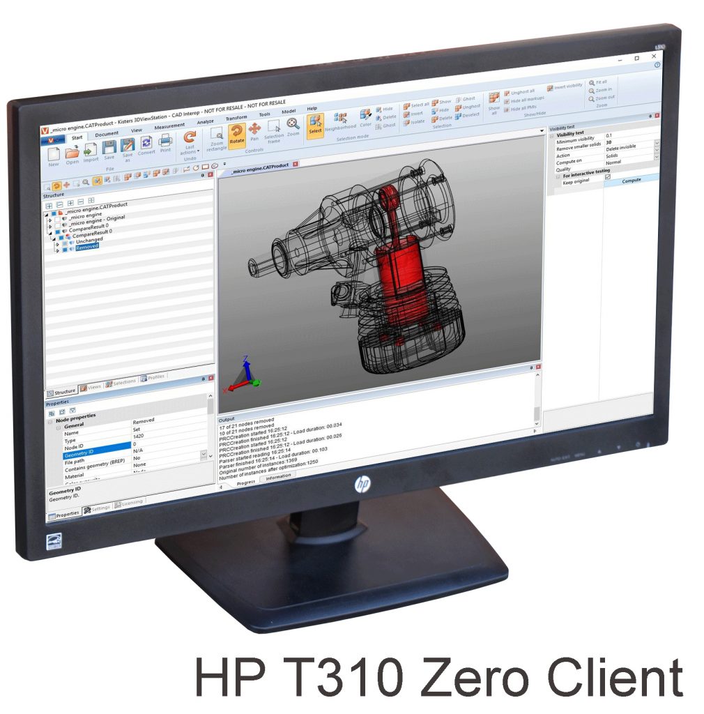 HP T310 All in One Zero Thin Client 764964-001 TPC-W019-TC 765598-001 ...