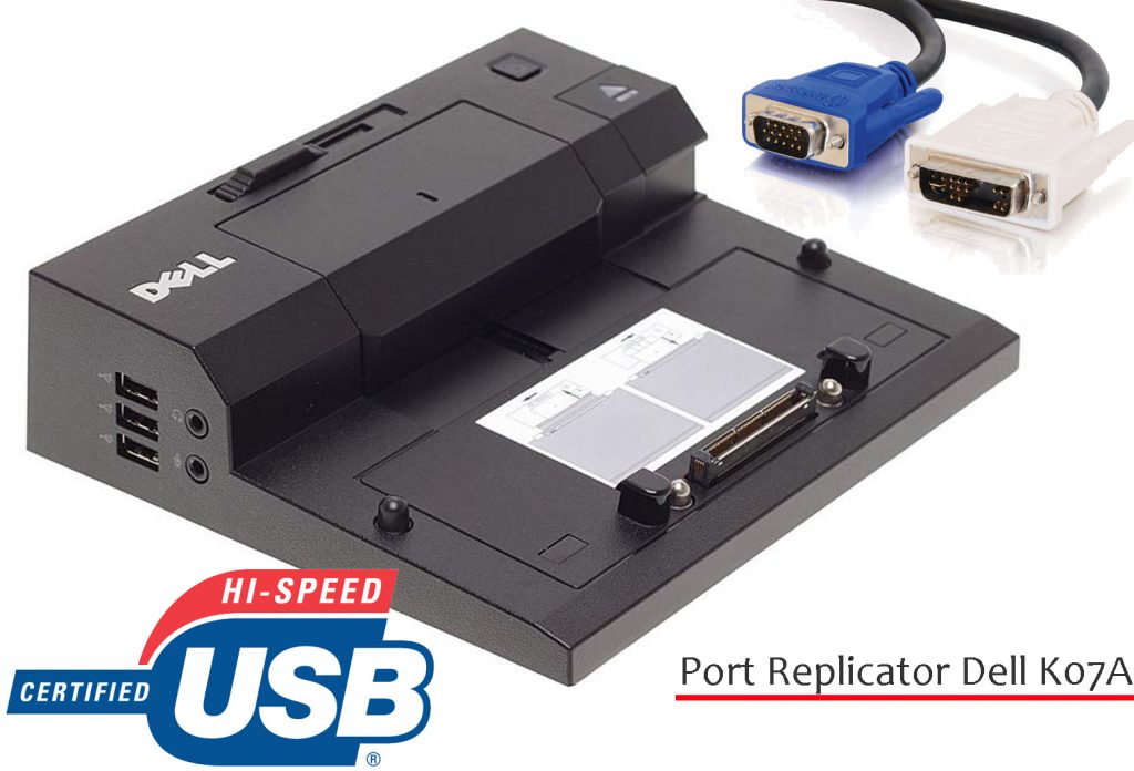 Dell E-Port K07A Dockingstation mit USB3.0 für Latitude und Precision ...