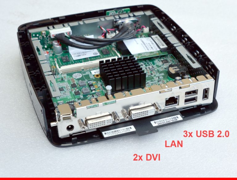 IGEL UD2-D220 THINCLIENT CPU ATOM E3815 1,46GHz 2GB RAM 4GB SSD IGEL LINUX BETRIEBSYSTEM ...