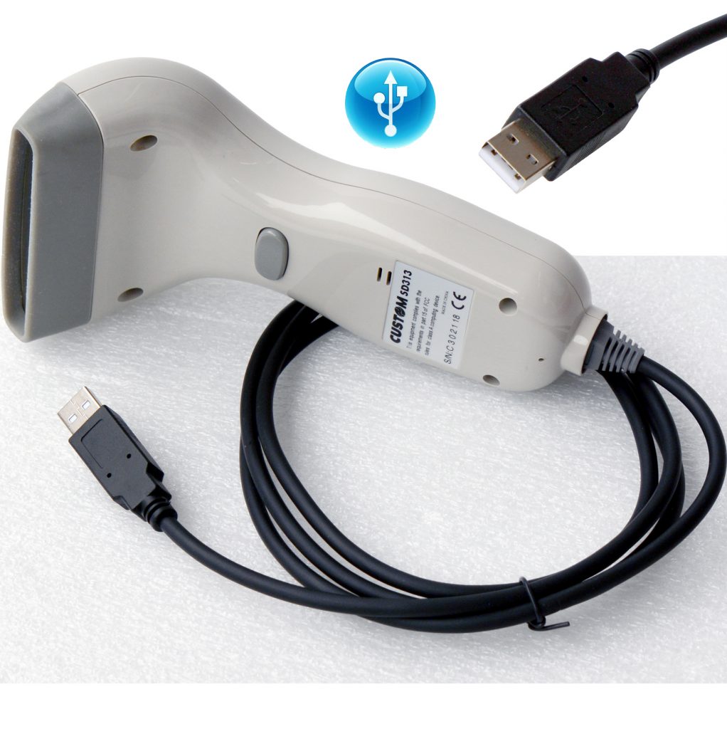 Barcode Scanner Custom SD313 USB Adapter | ComCurrent
