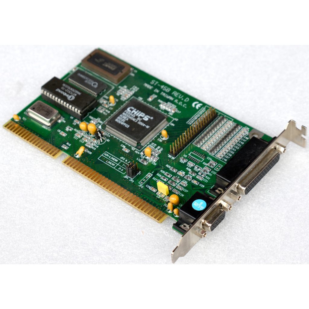 ST-45B ISA Grafikkarte mit VGA 44 pol 44pol industriell F65545 B2 ...