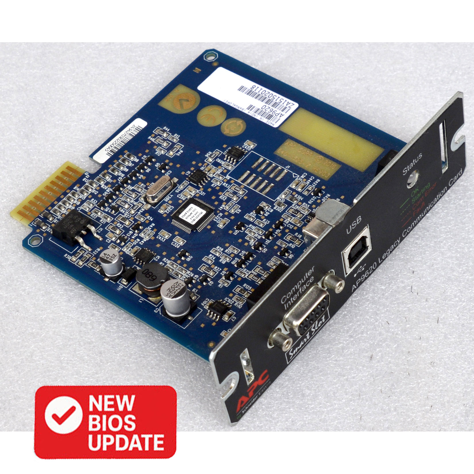 APC Schneider USV Interface AP9620 Legacy Communication Card Smart Slot m1060 | ComCurrent